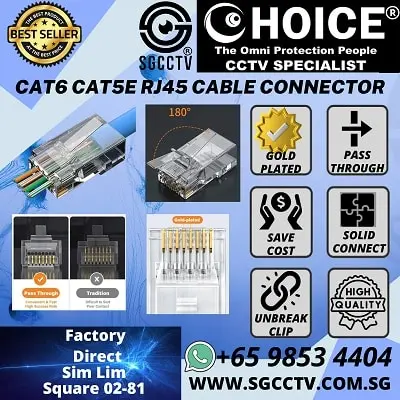 Ethernet Network Cable Connectors RJ45 CAT6 98534404